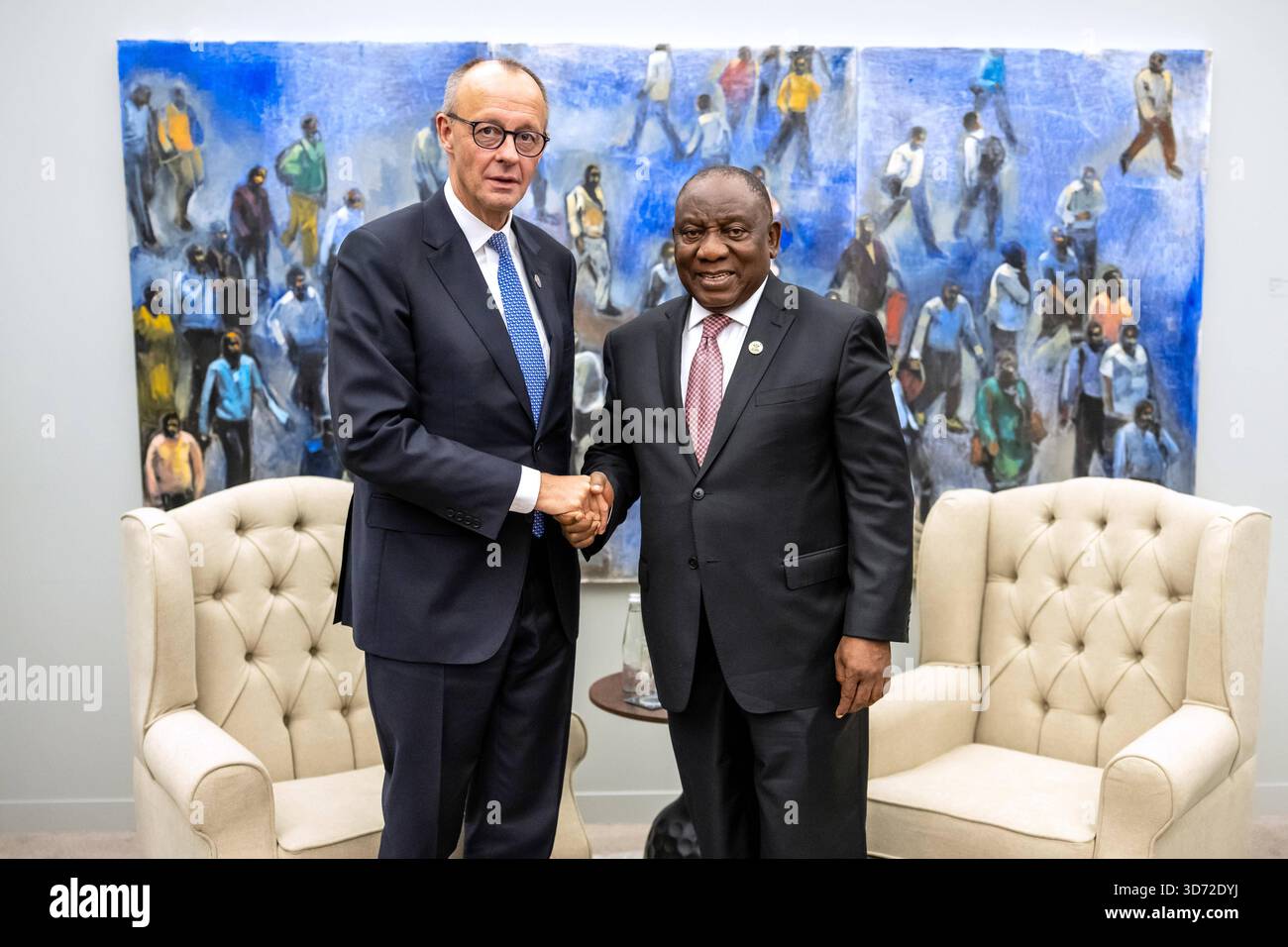 Johannesburg, Südafrika, 23.11.2025: Expo-Centre: G20-Gipfel ...