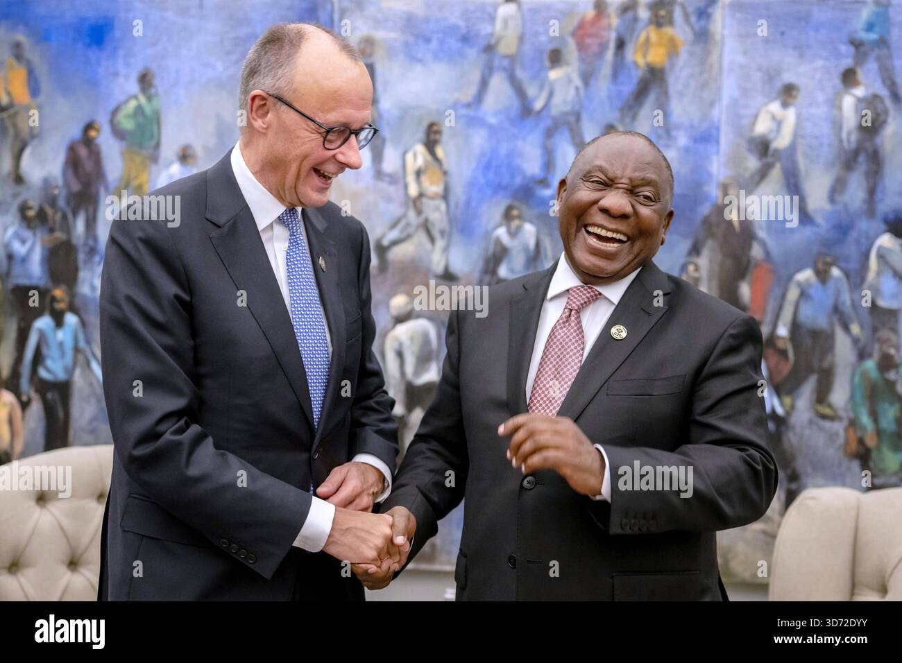 Johannesburg, Südafrika, 23.11.2025: Expo-Centre: G20-Gipfel ...