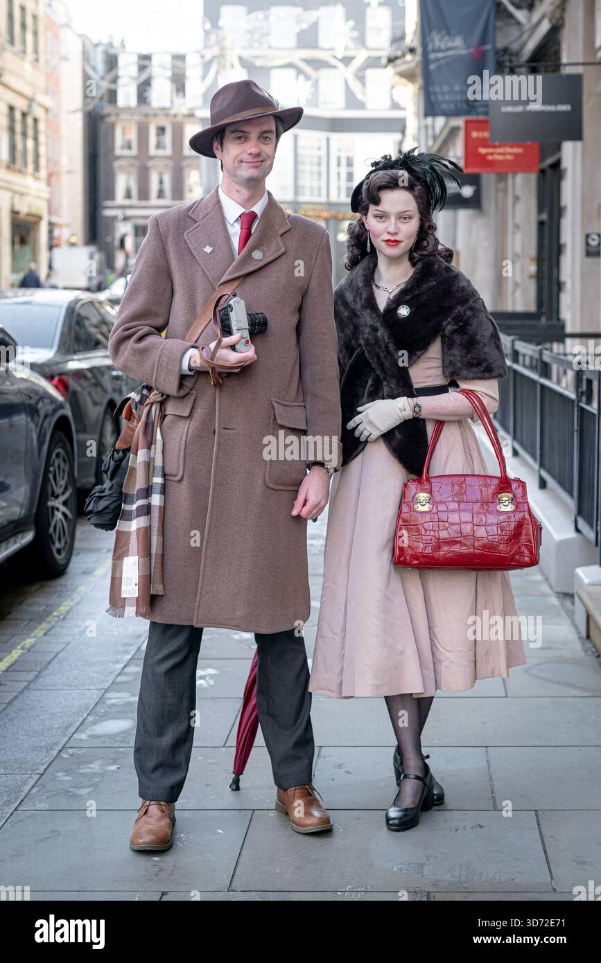 London, UK. 23rd November 2025. The Grand Flaneur Winter Walk ...