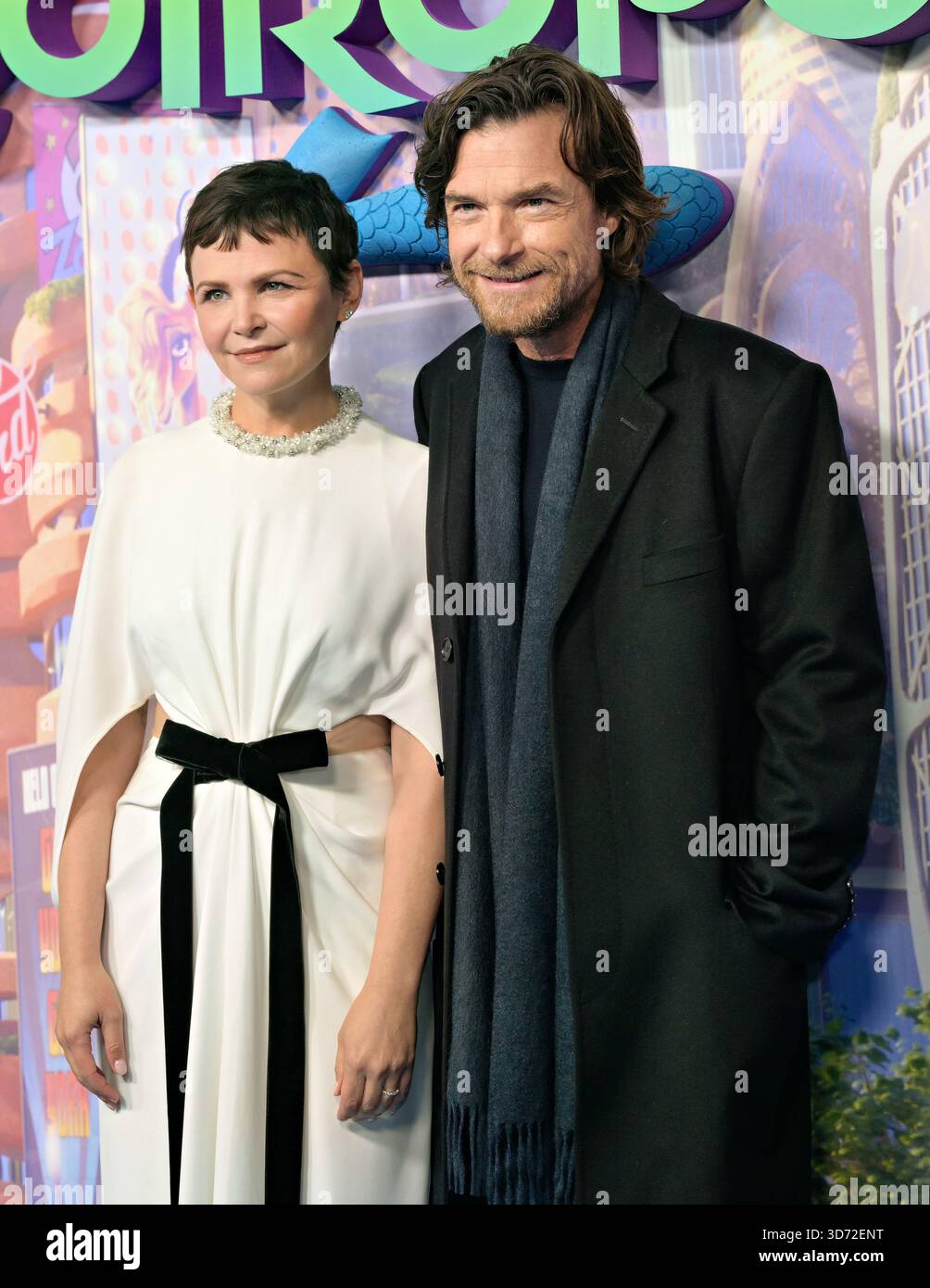 London, England, 23 November 2025: Ginnifer Goodwin, Jason Bateman at ...