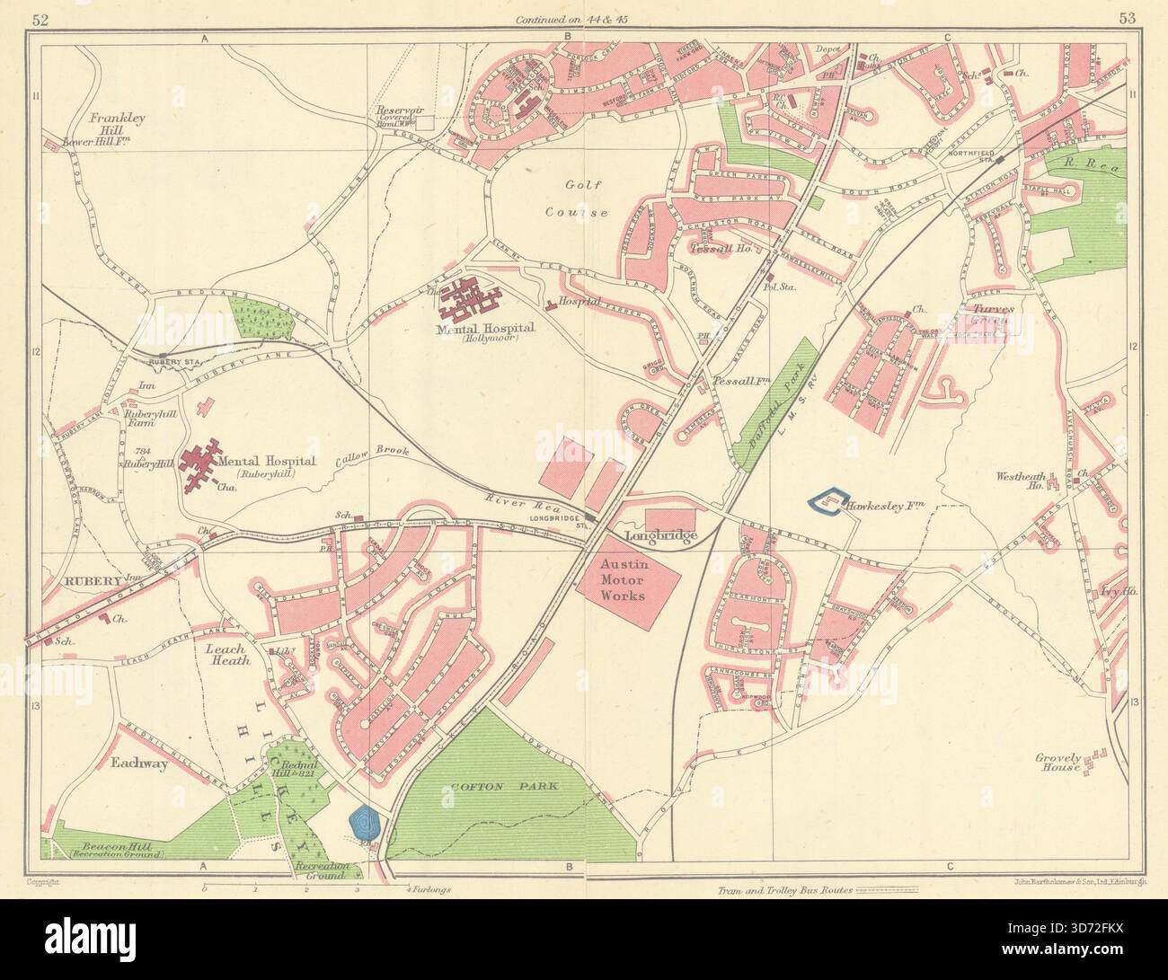 Longbridge and austin south works map hi-res stock photography and ...