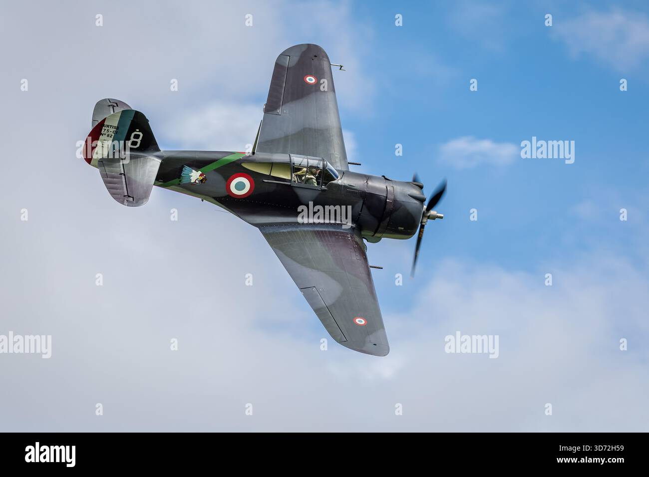 The Fighter Collection - Curtiss Hawk 75, airborne at the Festival of ...