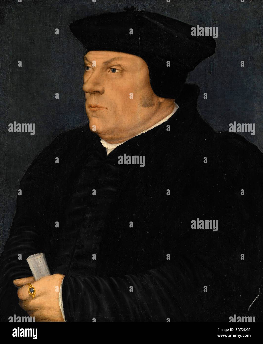 Portrait of lord chancellor thomas cromwell hi-res stock photography ...