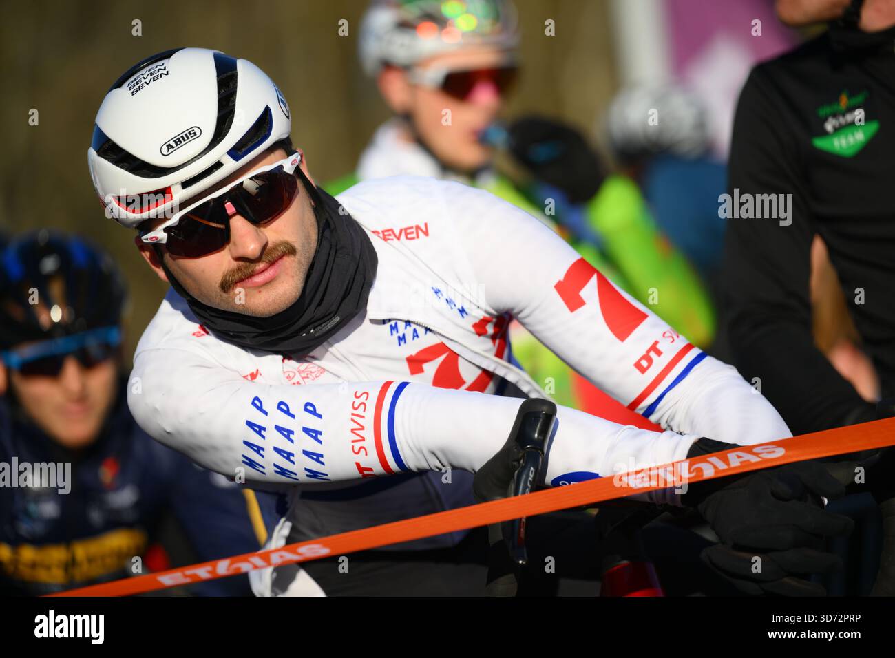 British Cameron Mason pictured at the men junior race at the World Cup ...