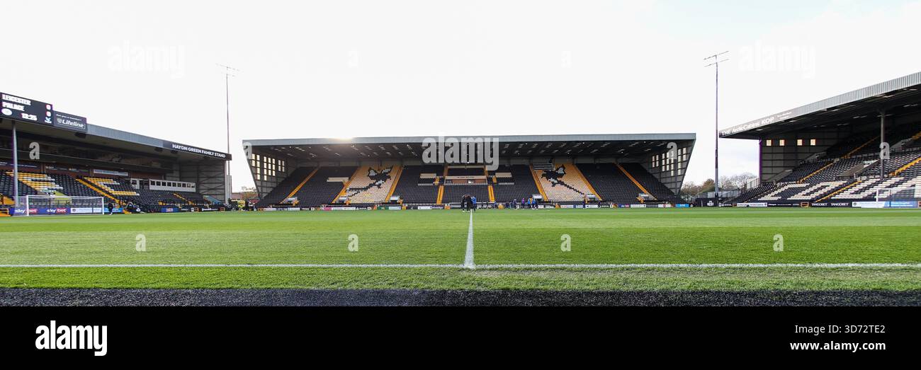 A general view of the ground during the Subway Women's League Cup Group ...
