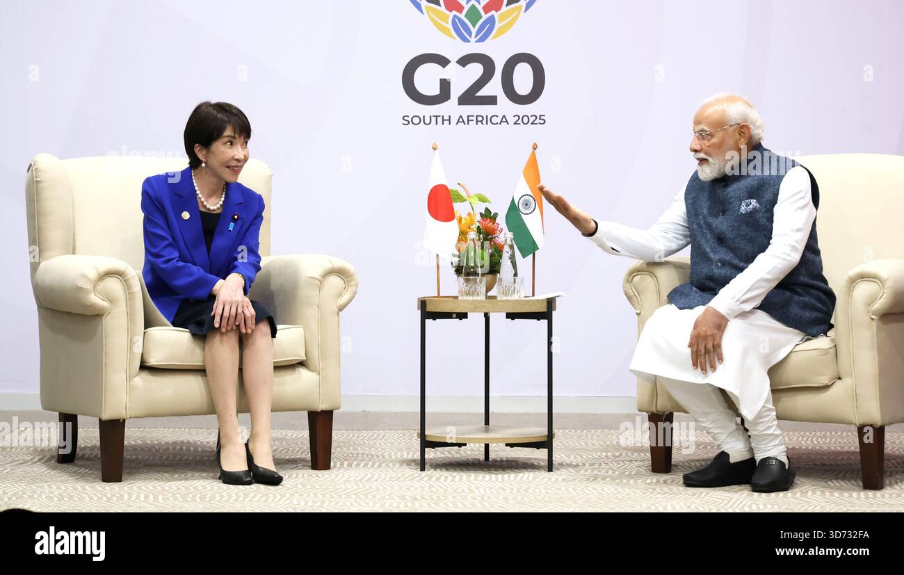 Japanese Prime Minister Sanae Takaichi and India Prime Minister ...