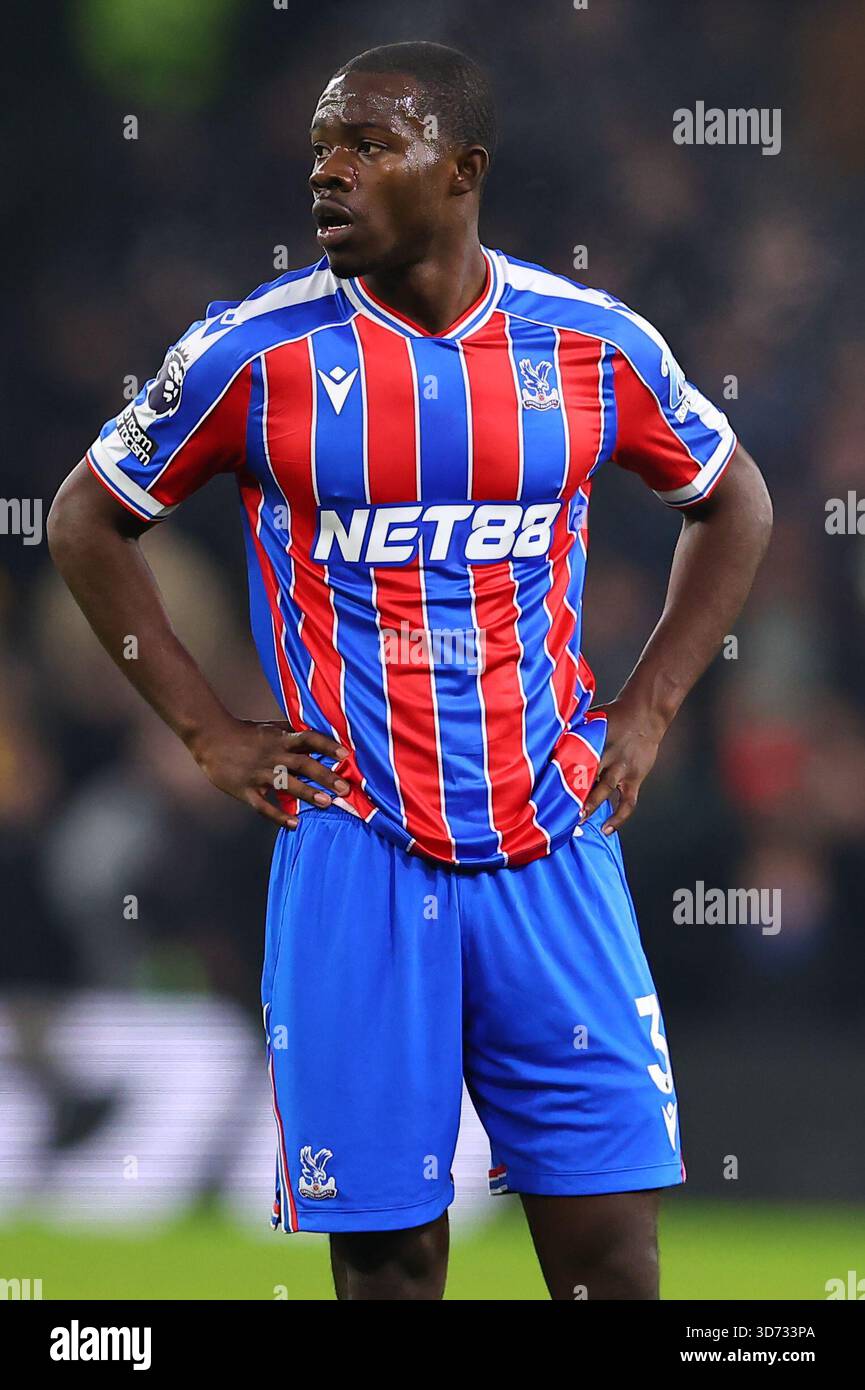 Tyrick Mitchell of Crystal Palace during the Wolverhampton Wanderers v ...
