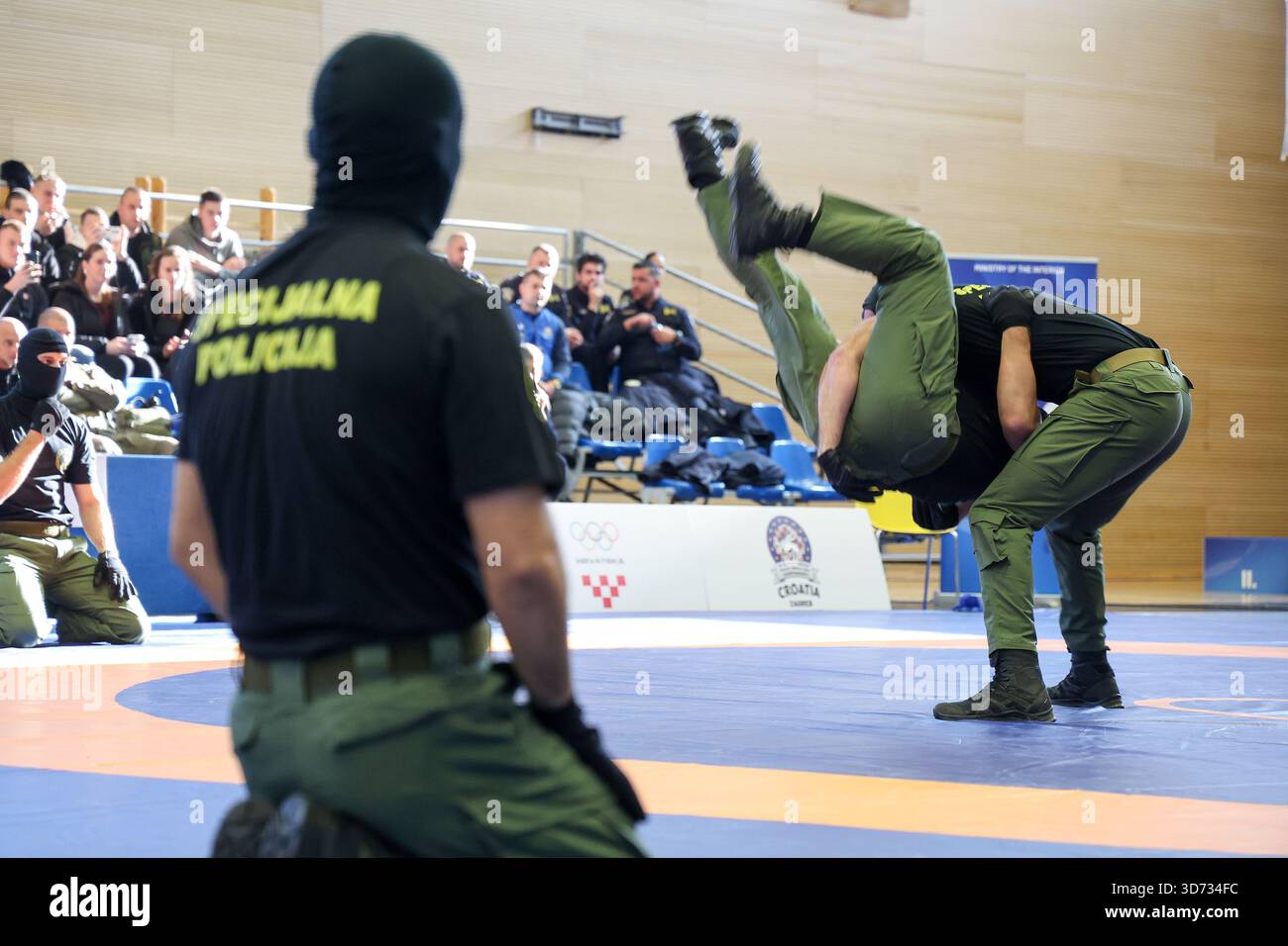 18th USPE European Police Wrestling Championships held ina Zagreb ...