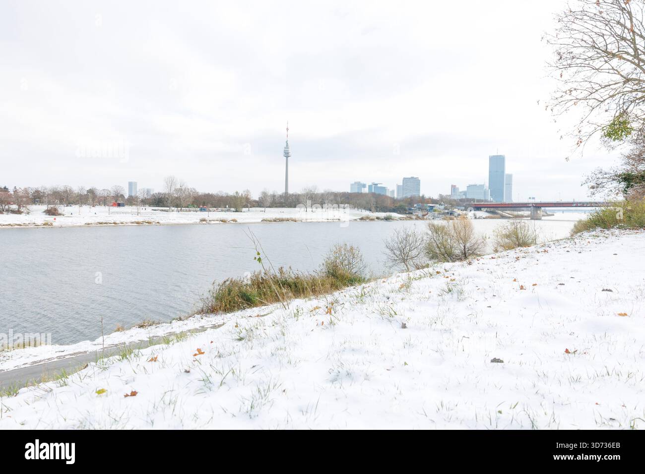 In Wien hat es in der Nacht auf Sonntag den ersten Schnee der Saison ...