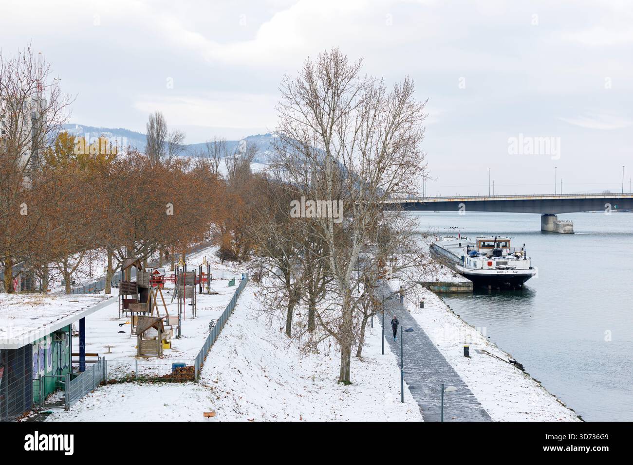 In Wien hat es in der Nacht auf Sonntag den ersten Schnee der Saison ...