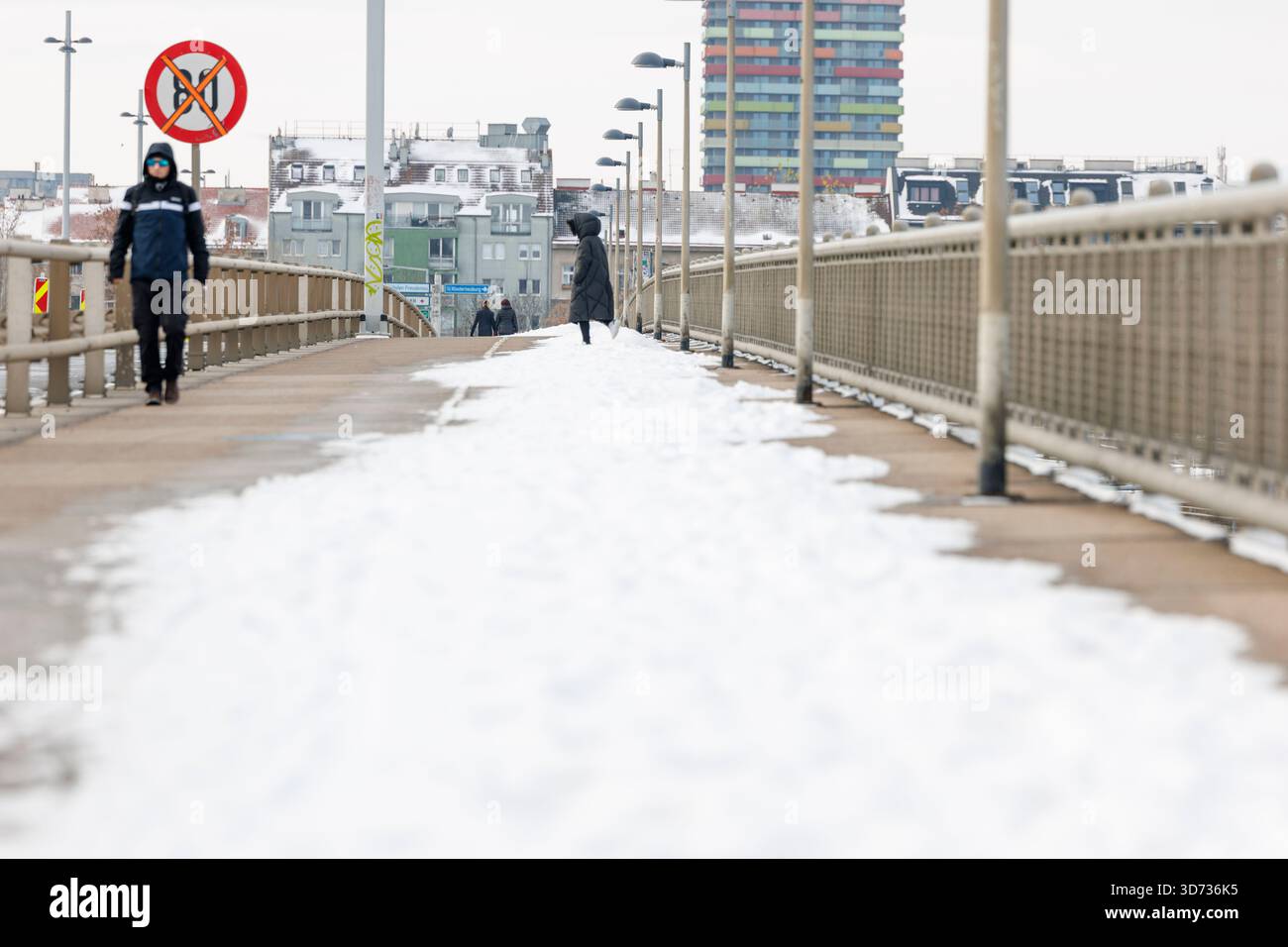 In Wien hat es in der Nacht auf Sonntag den ersten Schnee der Saison ...