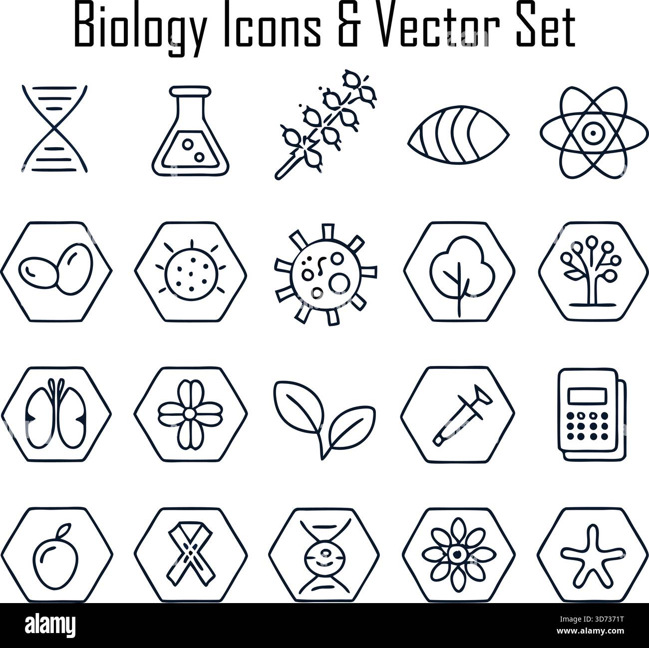 Bacteria microorganisms infographic set hi-res stock photography and ...