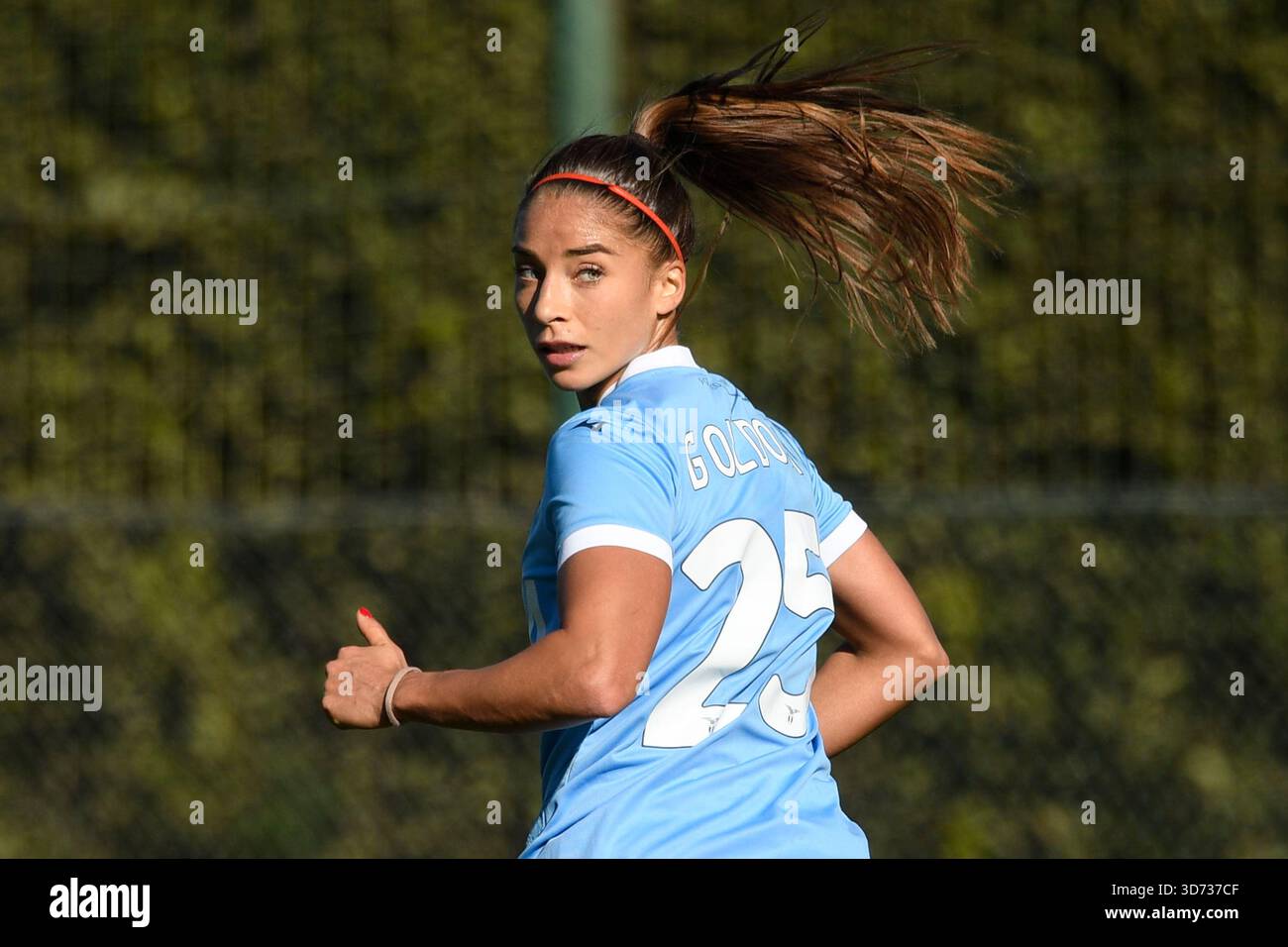 Eleonora Goldoni of S.S. Lazio plays during the Serie A Women's match ...