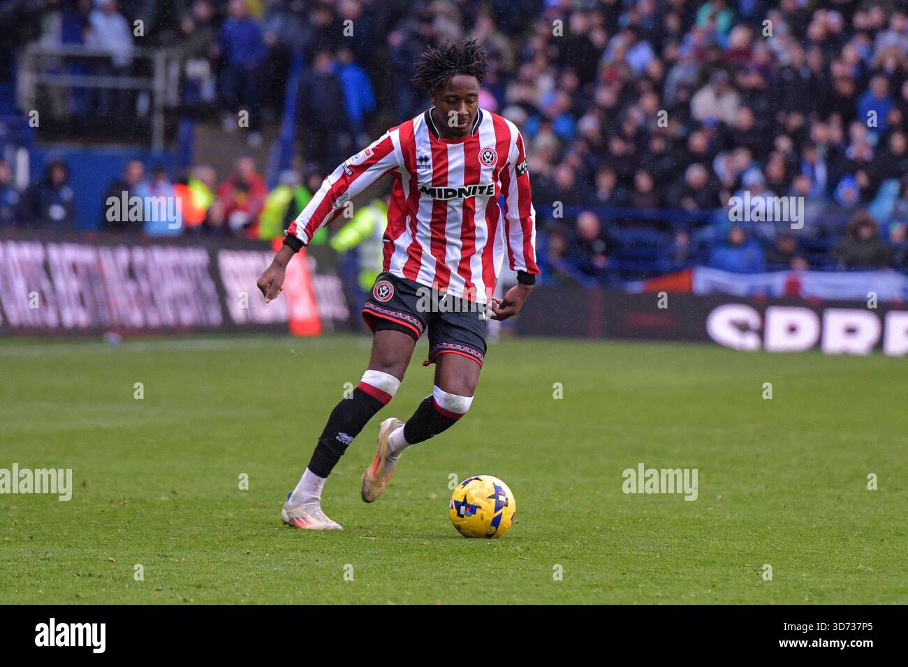 Andre Brooks of Sheffield United during the Sky Bet Championship match ...