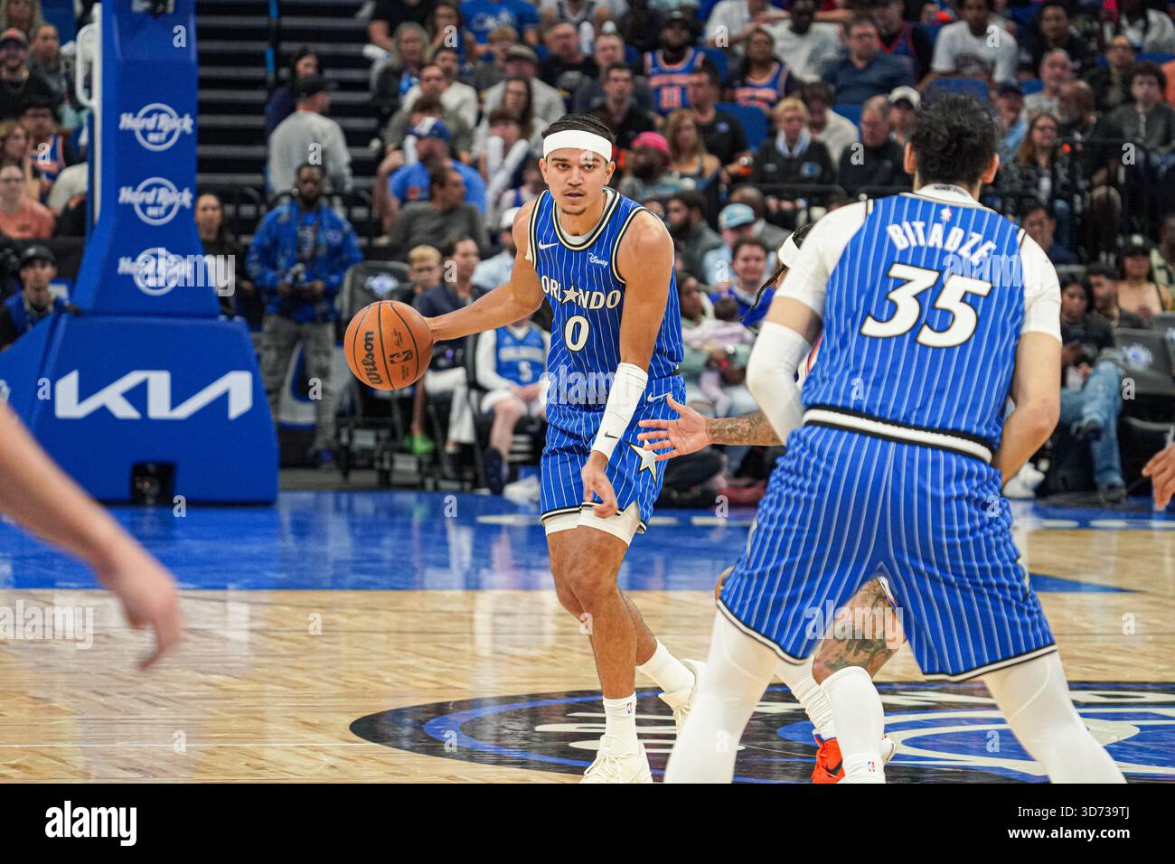 Orlando, Florida, USA, November 22, 2025, Orlando Magic guard Anthony ...