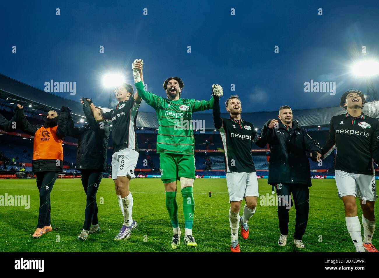 ROTTERDAM, NETHERLANDS - NOVEMBER 23: Kento Shiogai of NEC Nijmegen ...