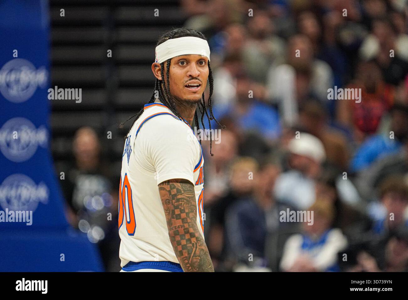 Orlando, Florida, USA, November 22, 2025, New York Knicks guard Jordan ...
