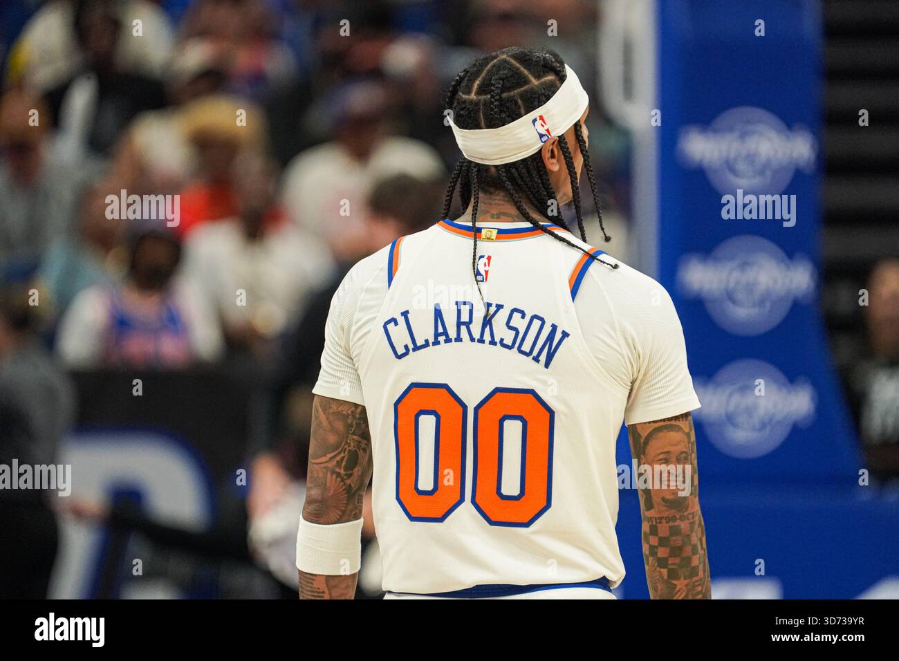 Orlando, Florida, USA, November 22, 2025, New York Knicks guard Jordan ...