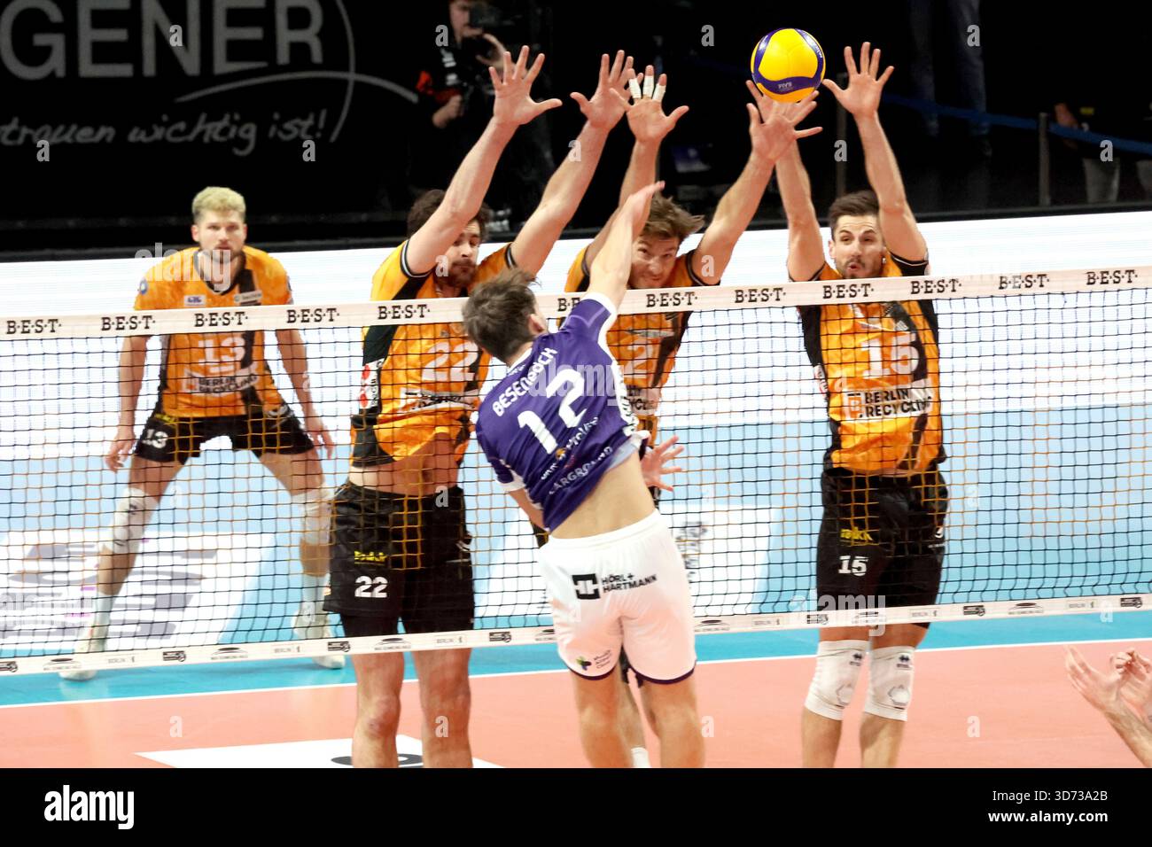11/23/2025, Max-Schmeling-Halle, Berlin, DEU, DVV, 1.VBL, BR Volleys vs ...