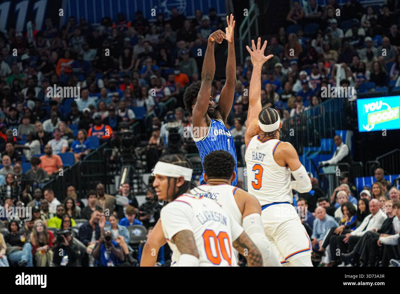 Orlando, Florida, USA, November 22, 2025, Orlando Magic forward ...