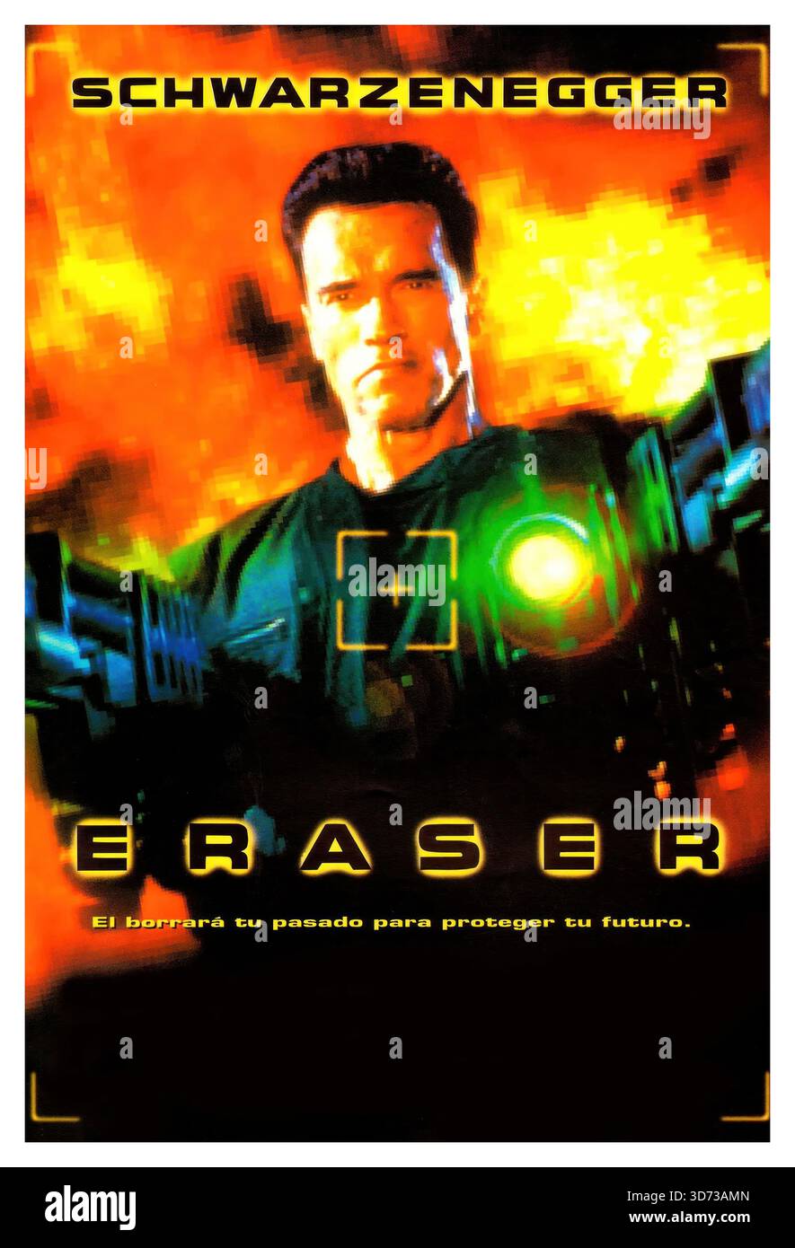 ARNOLD SCHWARZENEGGER in ERASER (1996), directed by CHARLES RUSSELL ...