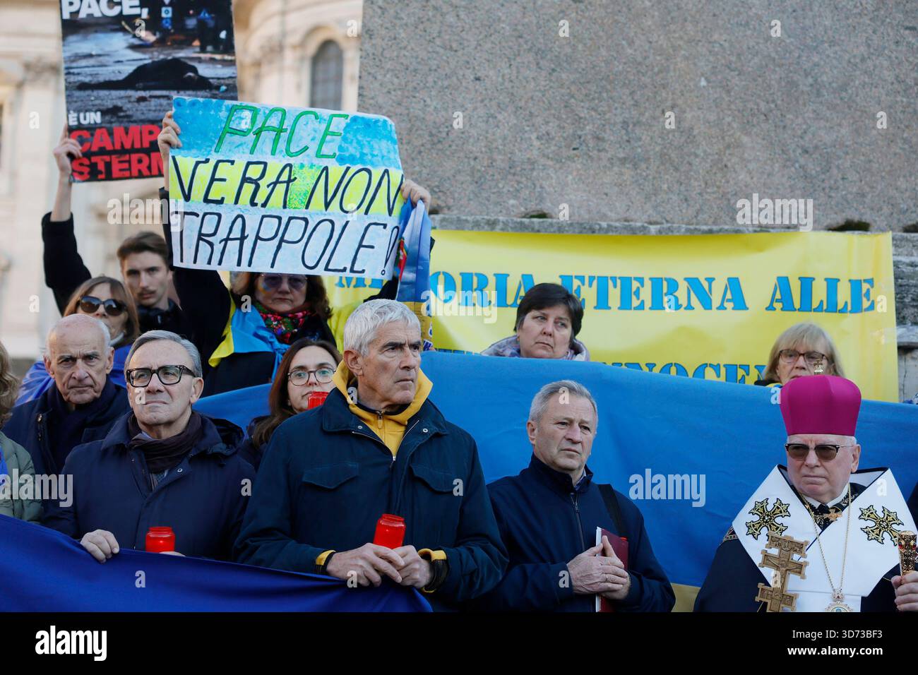 Roma, Italia. 23rd Nov, 2025. Walter Verini con Pier Ferdinando Casini ...