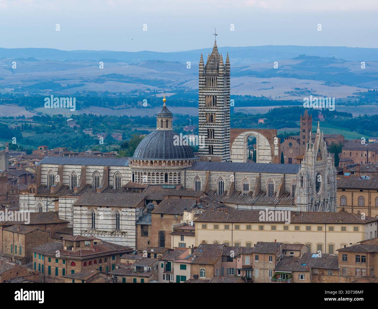 The Siena Cathedral, a masterpiece of Italian Romanesque-Gothic ...