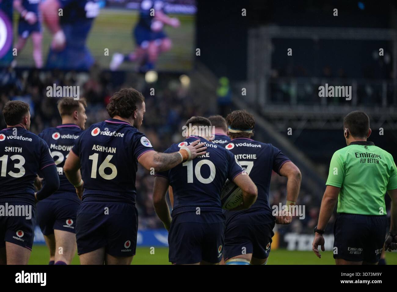 23rd November 2025; Murrayfield Stadium, Edinburgh, Scotland: Nations ...