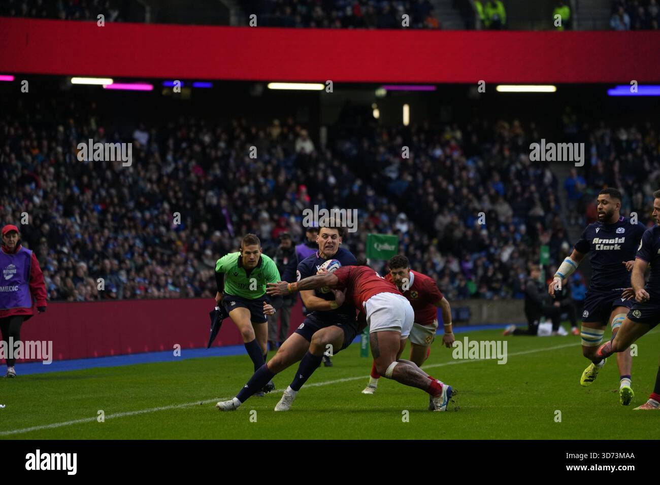 23rd November 2025; Murrayfield Stadium, Edinburgh, Scotland: Nations ...