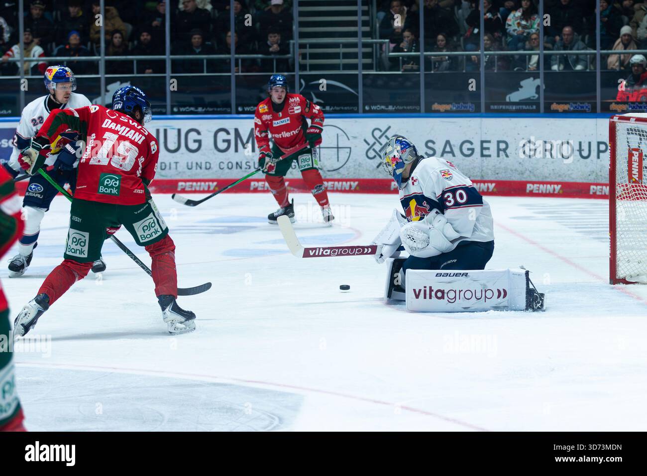 FC Augsburg, Germany November 23, 2025: 1. DEL - 2025/2026 - Game 23 ...