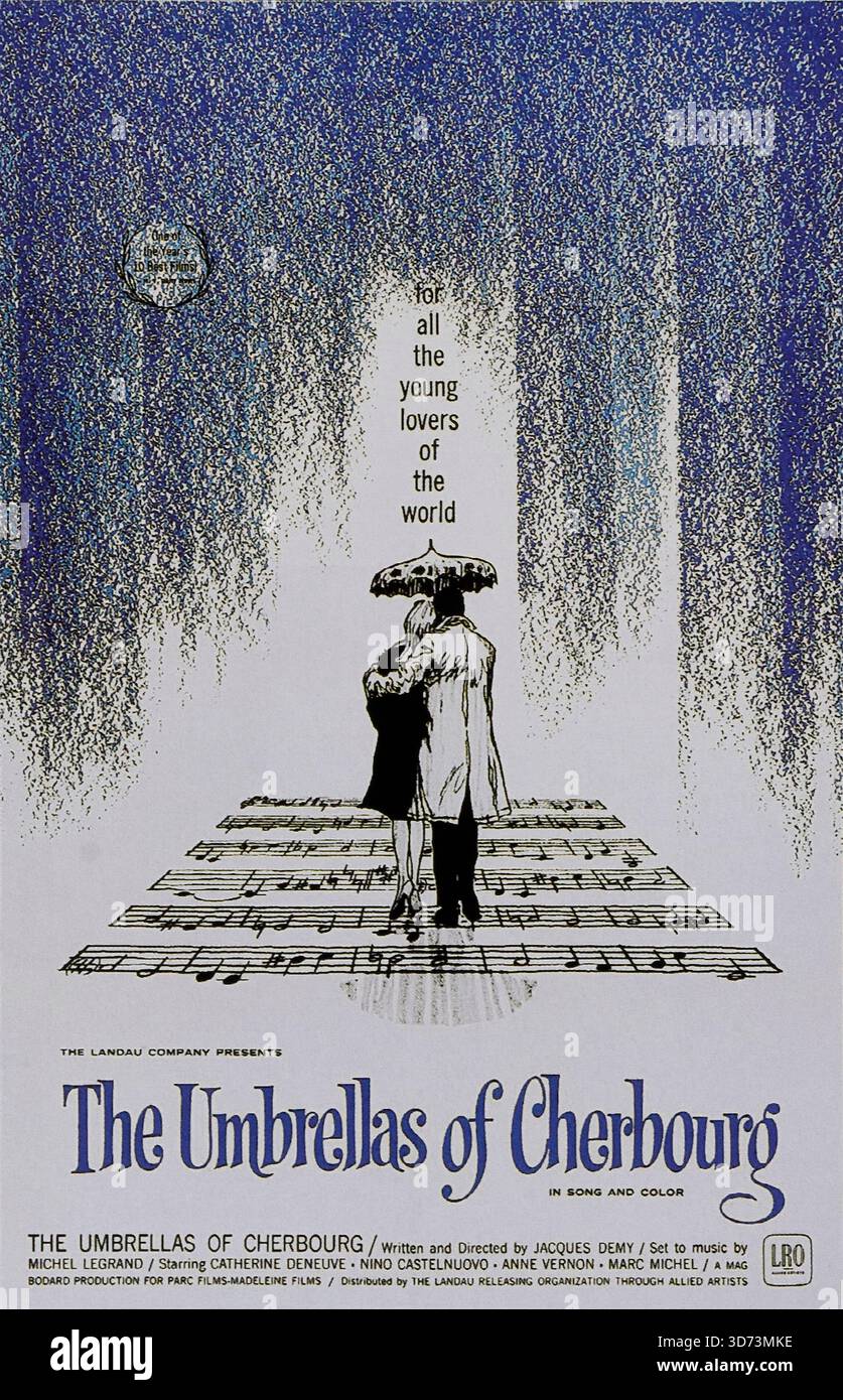 The umbrellas of cherbourg poster hi-res stock photography and images ...