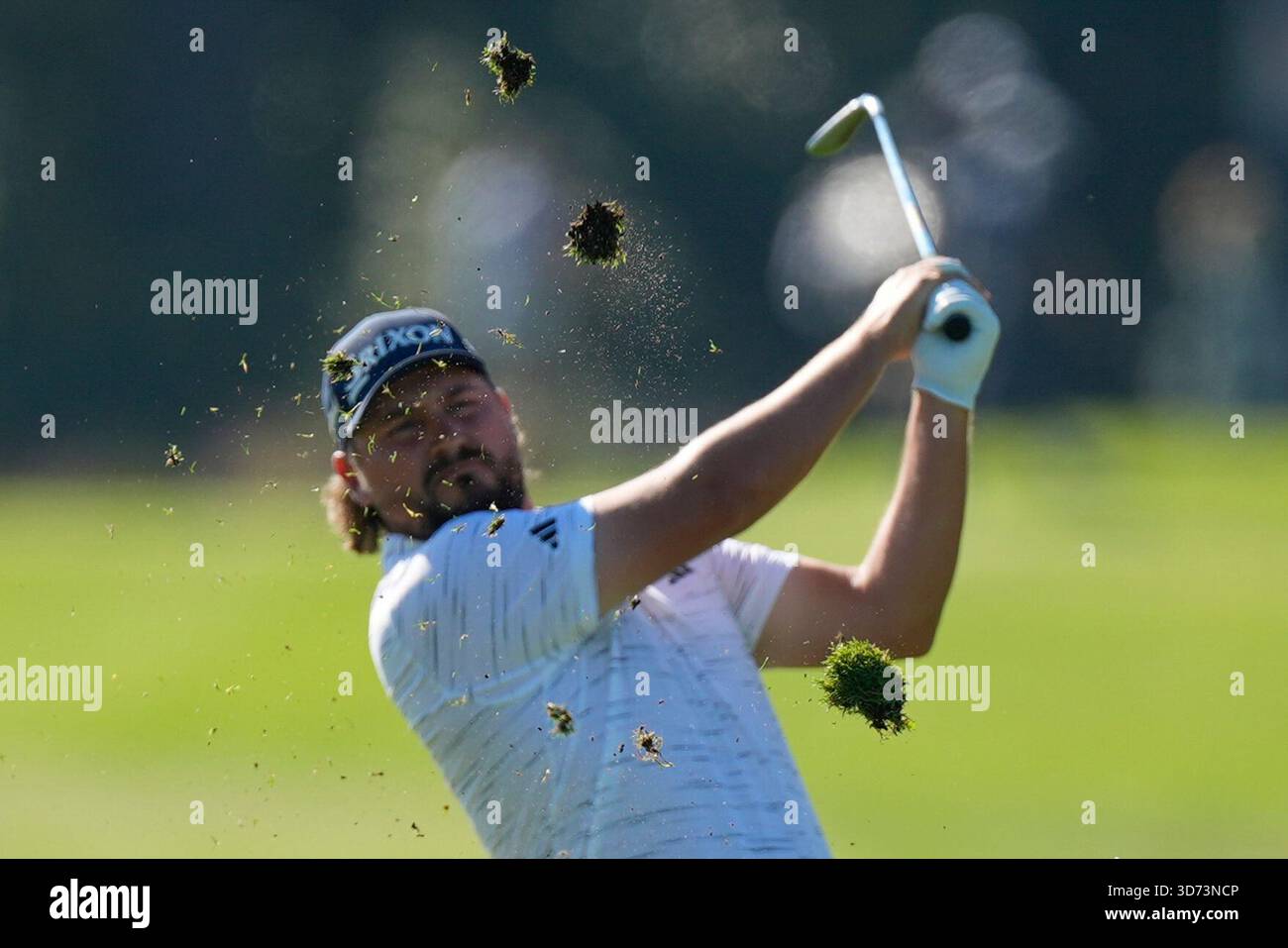 during the final round of the RSM Classic golf tournament, Sunday, Nov ...