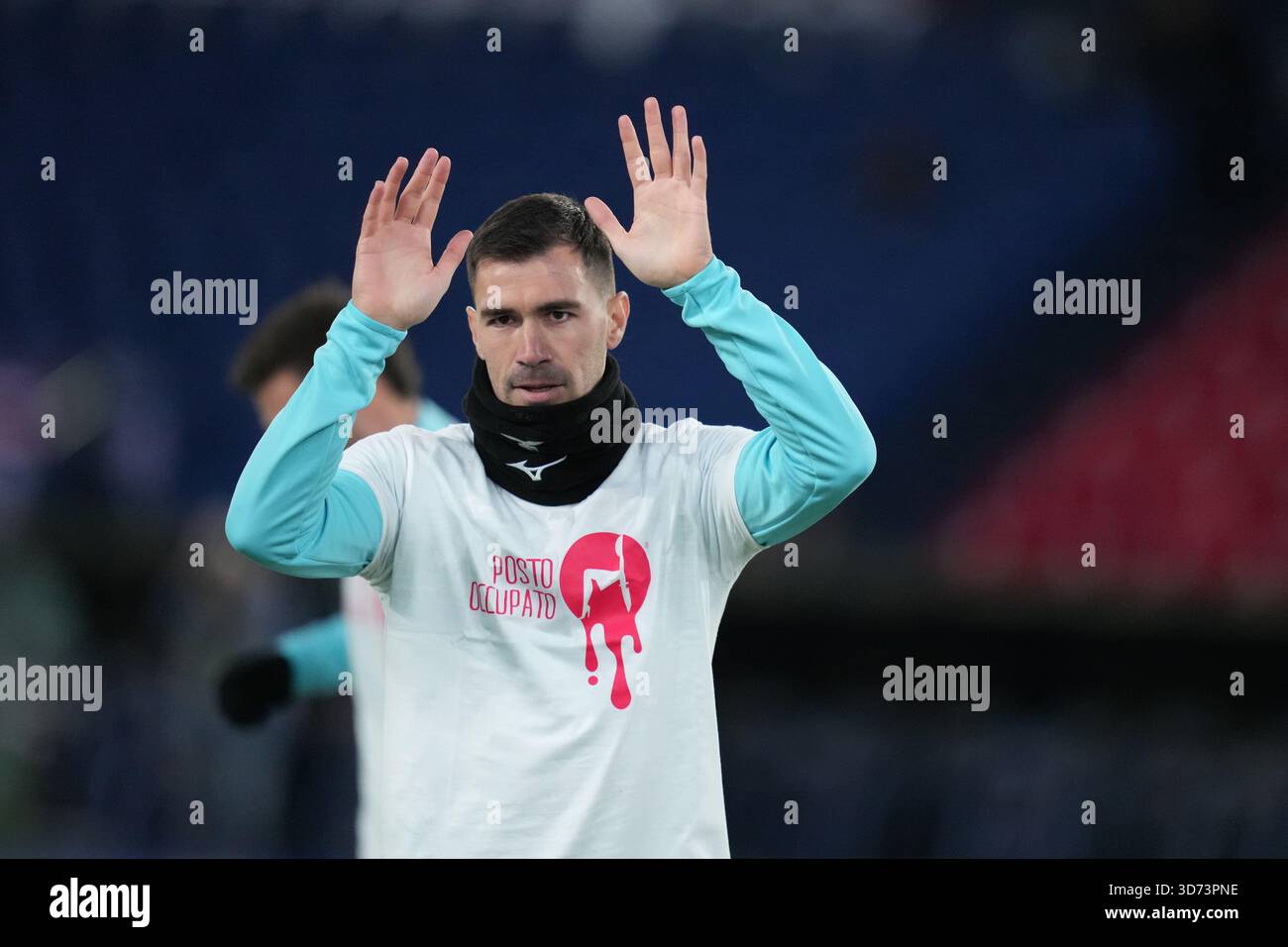 Lazio’s Alessio Romagnoli during the Serie A EniLive soccer match ...
