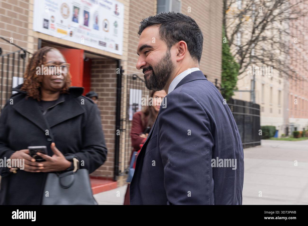 New York, NY, November 23, 2025: Mayor-elect Zohran Mamdani arrives to ...