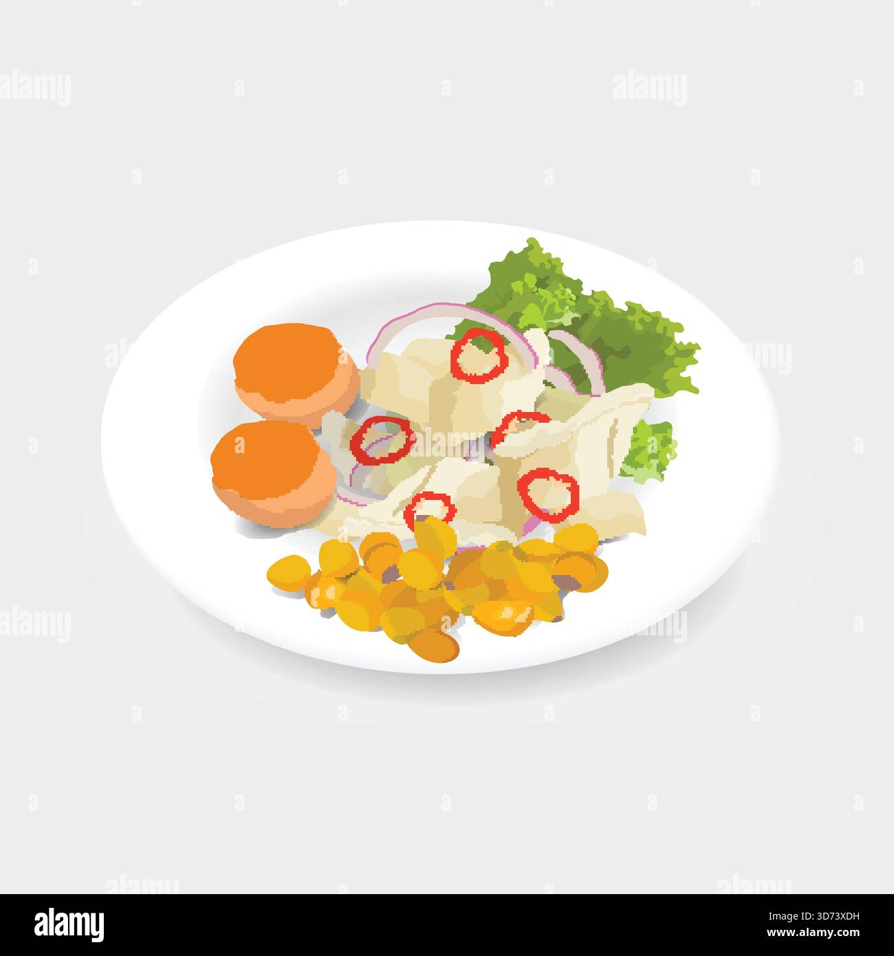 Peru ceviche Stock Vector Images - Alamy