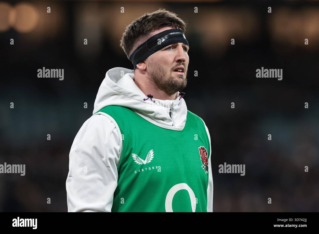 Tom Curry of England during the Quilter Nations Series 2025 match ...