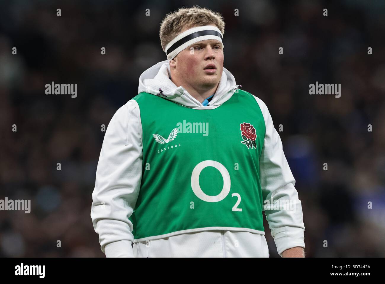 Fin Baxter of England during the Quilter Nations Series 2025 match ...