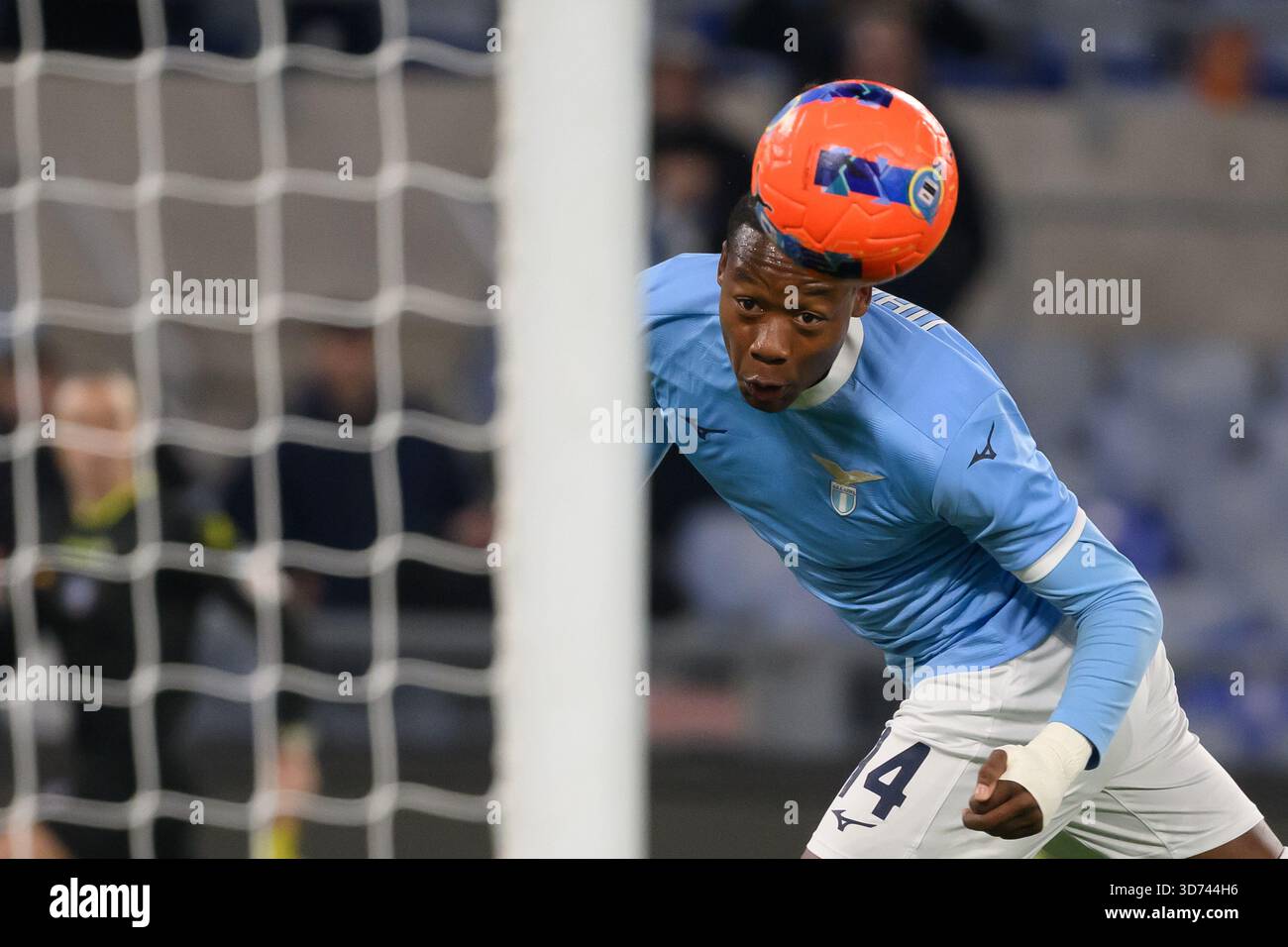Tijjani Noslin of SS Lazio scores the goal of 2-0 during the Serie A ...