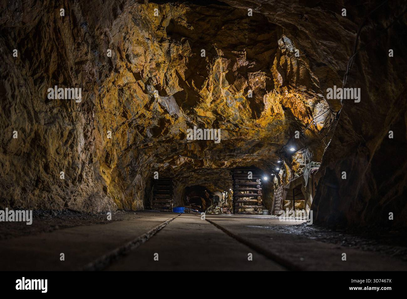 Adit Wlodarz as a part of Riese complex, underground tunnels built by ...