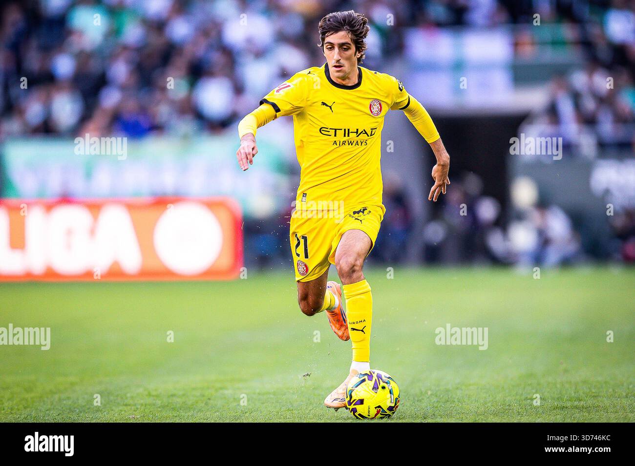 Bryan GIL of Girona during the Spanish championship LaLiga football ...