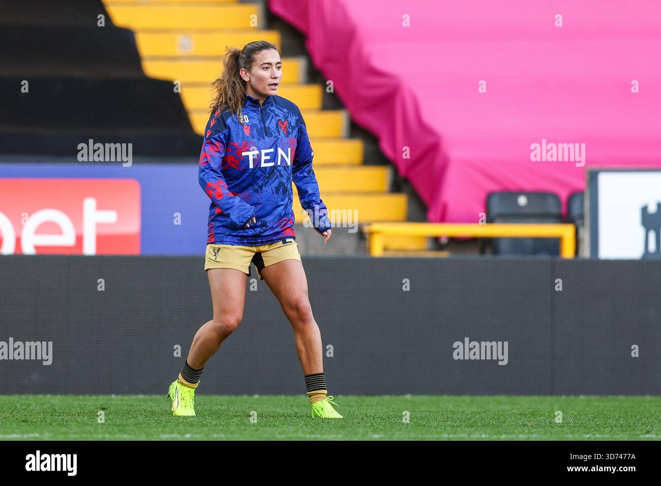 27, Abbie Larkin of Crystal Palace at warm up during the Subway Women's ...