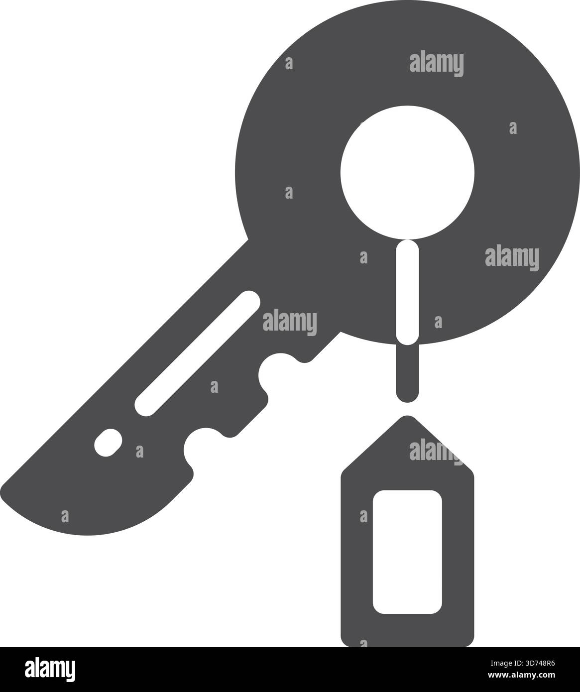 Silhouette bank sign from Stock Vector Images - Alamy