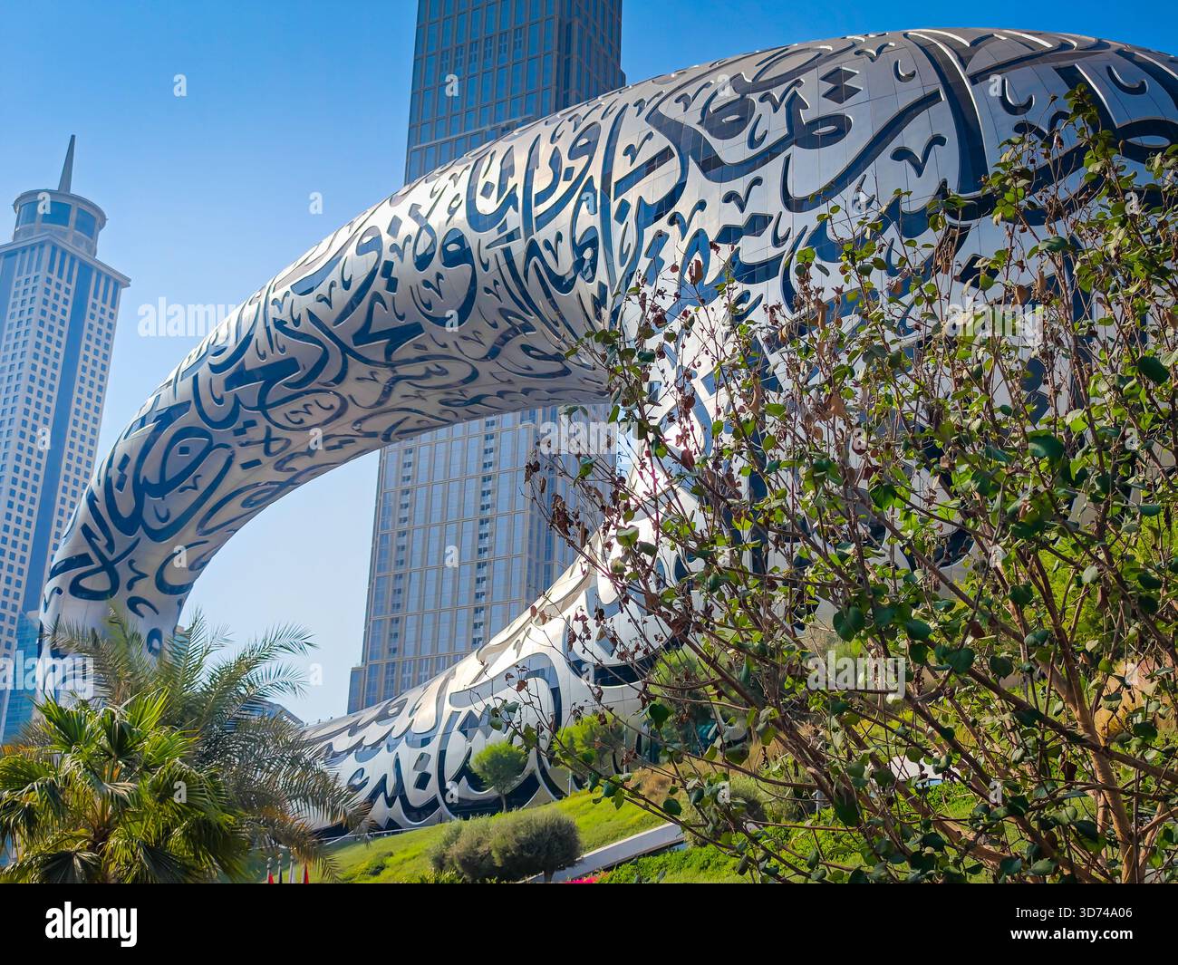 11 23 2025 - Dubai, United Arab Emirates. Museum of the future ...