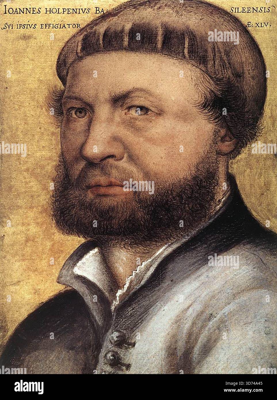 HOLBEIN, Hans the Younger (b. 1497, Augsburg, d. 1543, London) Self ...