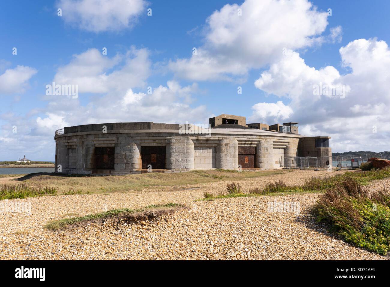 The western Victorian wing battery with its sealed gun ports, part of ...