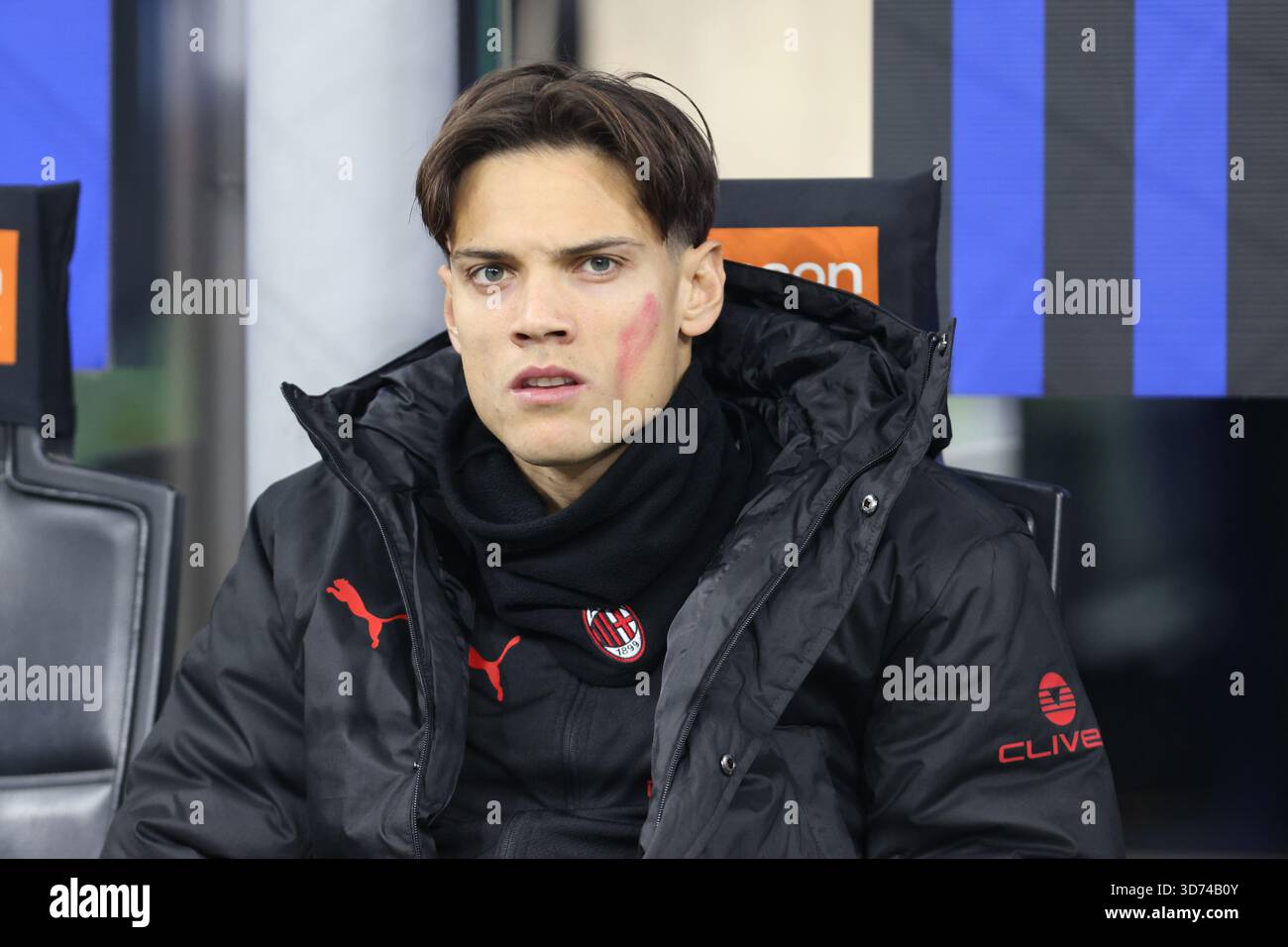 MilanoÕs AC Milan's Samuele Ricci during the Serie A soccer match ...