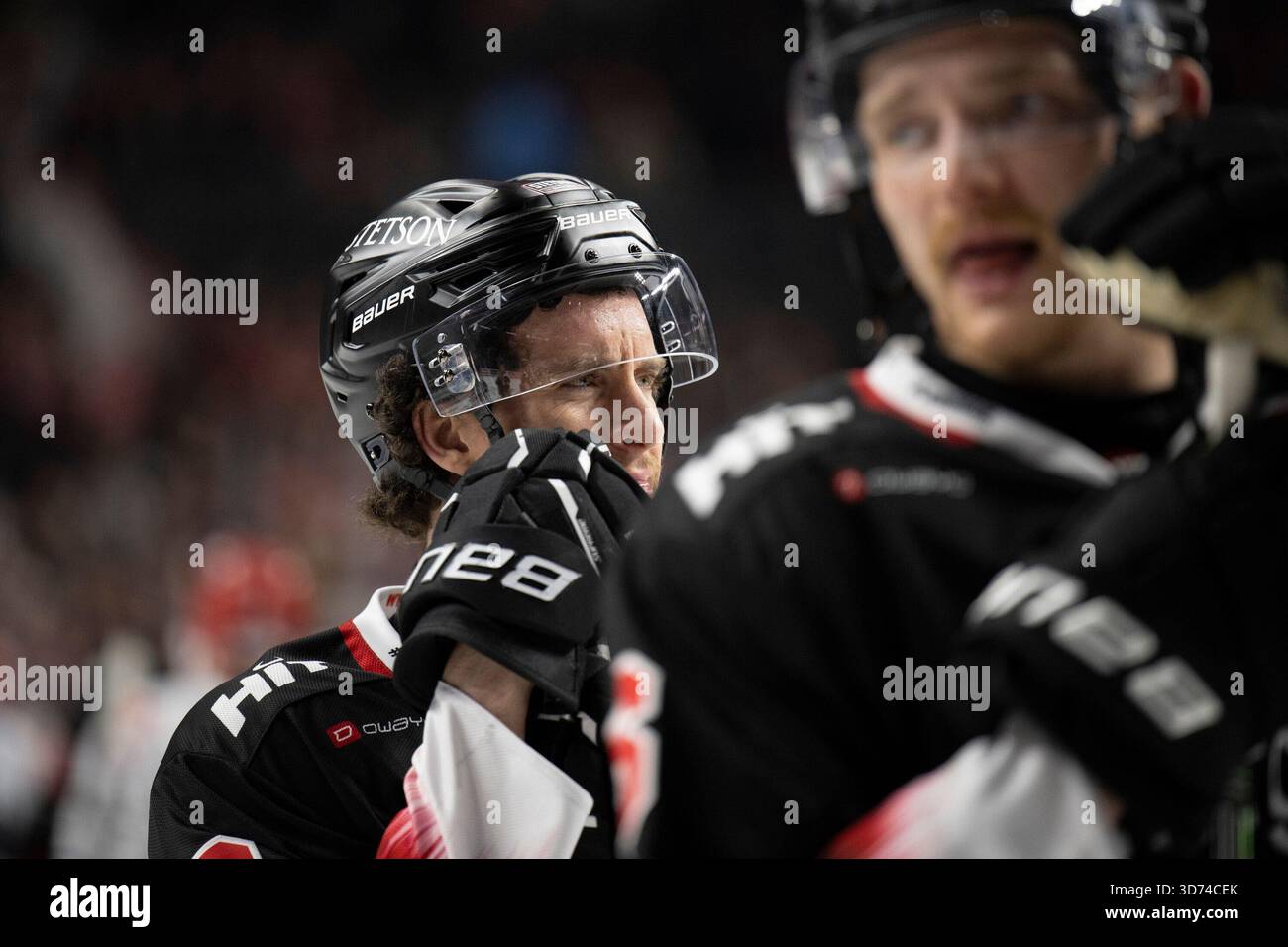 Gregor Macleod (Cologne Sharks, Forward, #89); PENNY DEL 1; Cologne ...