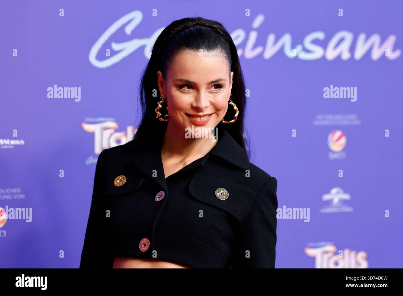 Sängerin Lena Meyer-Landrut bei der Premiere des Films Trolls ...