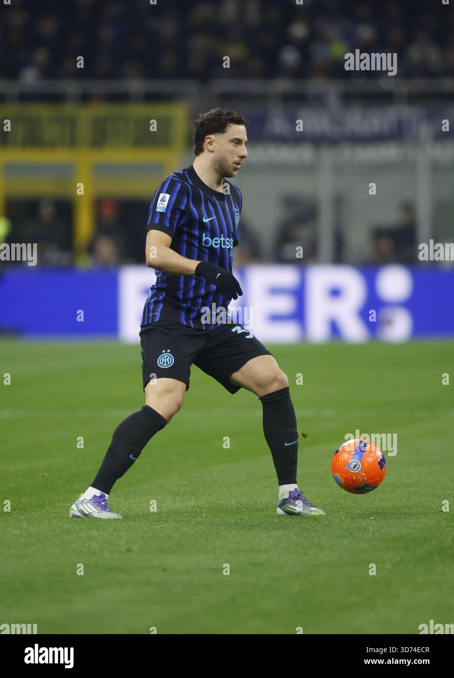 Carlos Augusto of FC Inter during the Italian Serie A, 2025/26 season ...