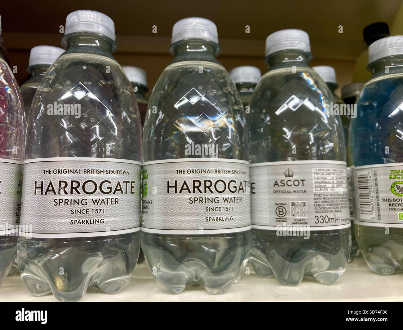 Harrogate spring water bottle hi-res stock photography and images - Alamy